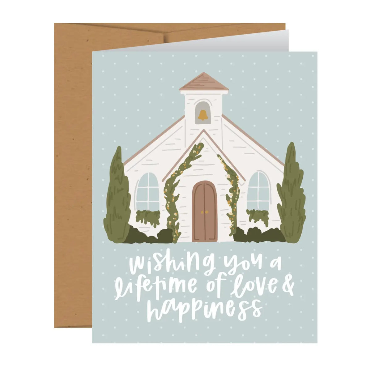 Lifetime of Happiness Wedding Card – Rendered Unique