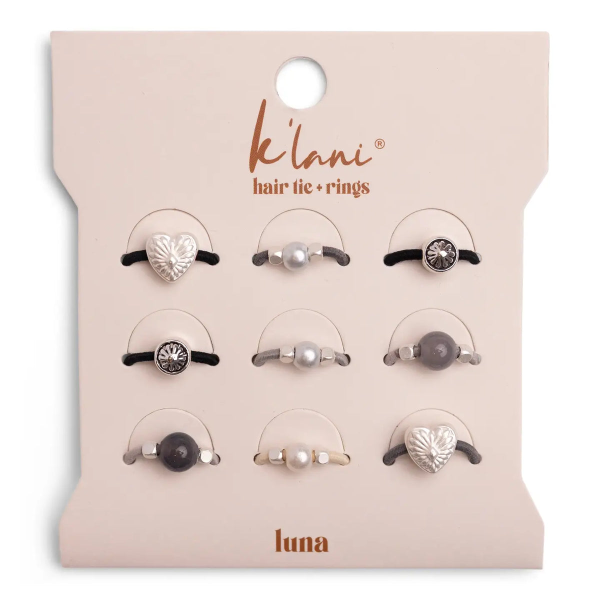 Luna Hair Tie Rings – Rendered Unique