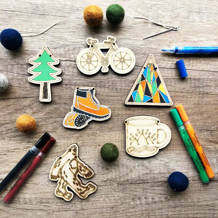 Diy Craft Kit - Adventure Theme Garland – Rendered Unique