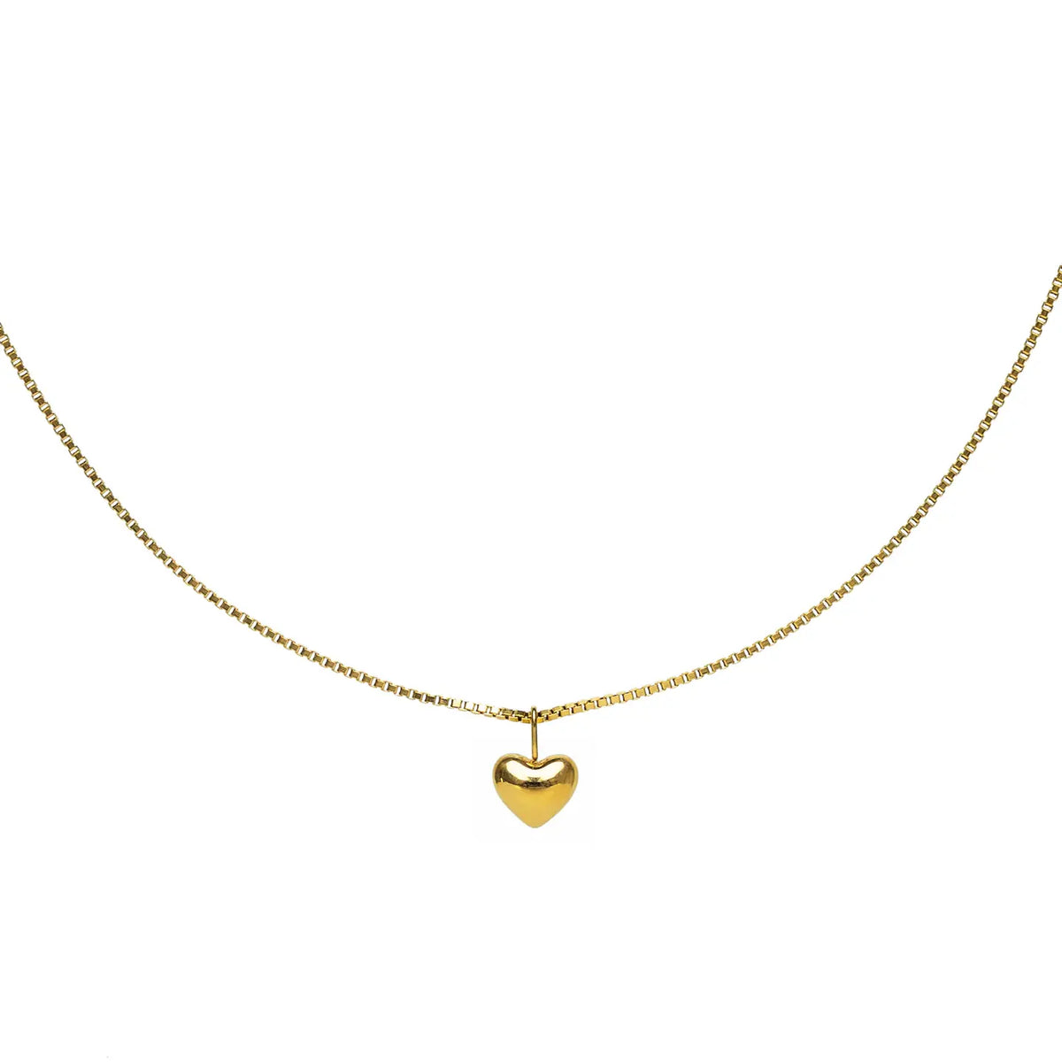 Dainty Gold Heart Necklace | Brenda Grands – Rendered Unique