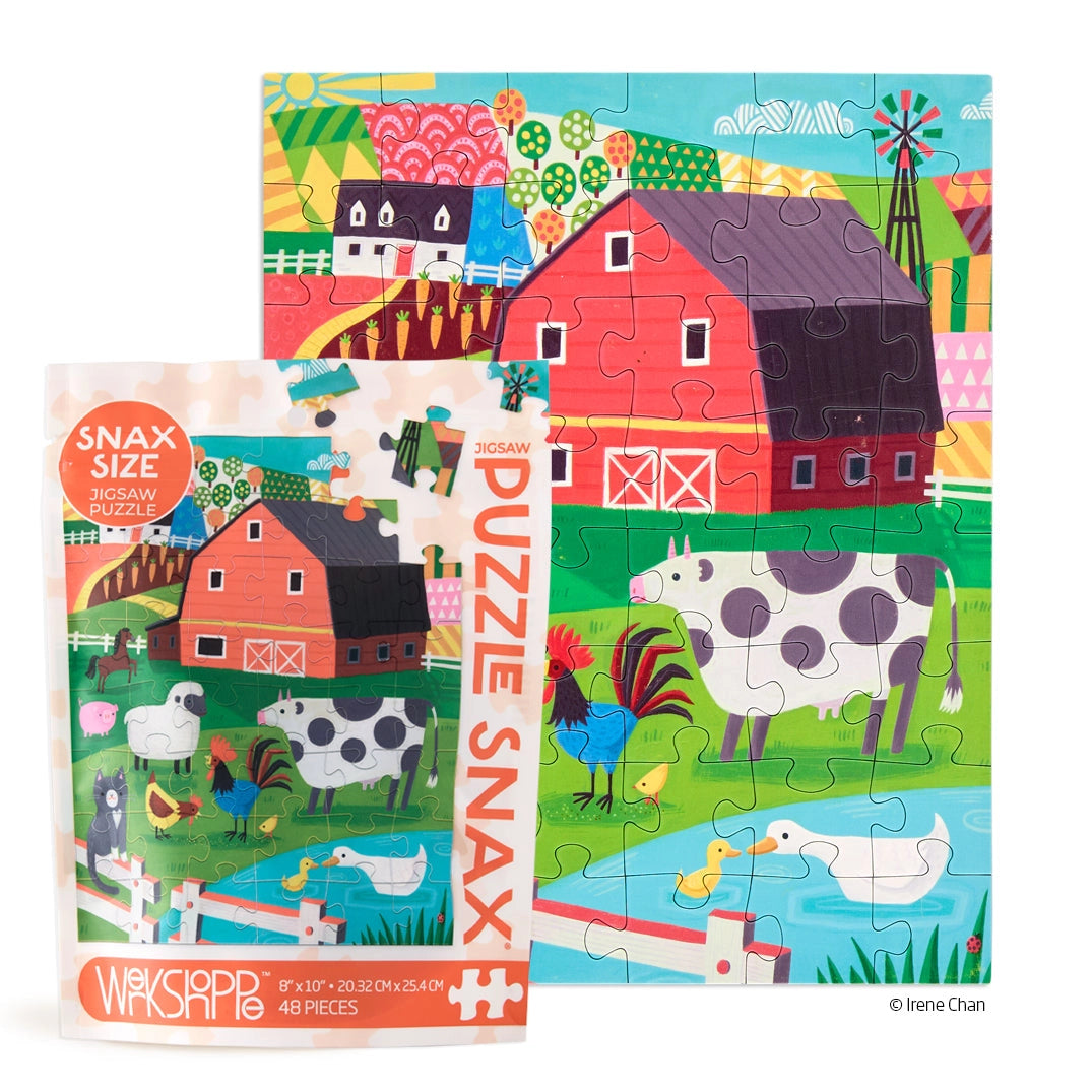 Farm Friends Puzzle Snax – Rendered Unique