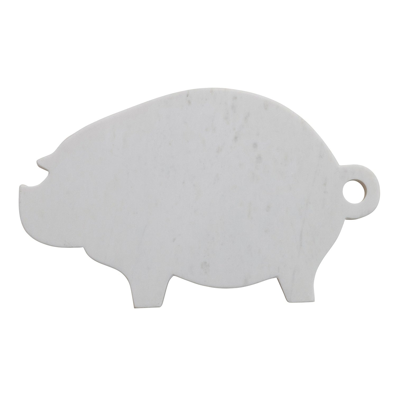 Marble Pig Shaped Cutting Board – Rendered Unique